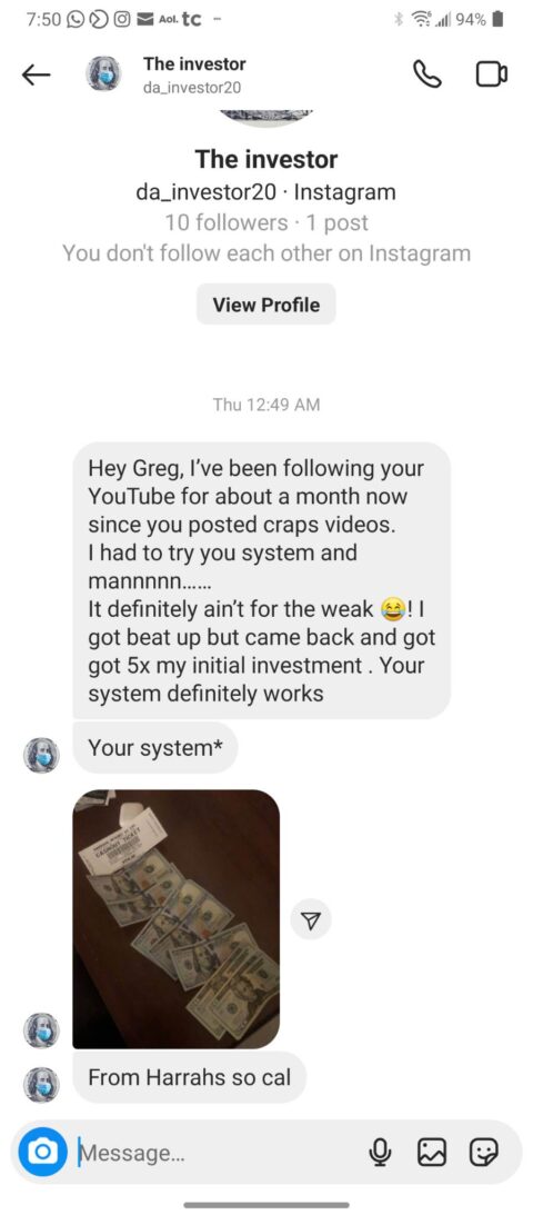 Home - Bubble Craps with Greg Uloho